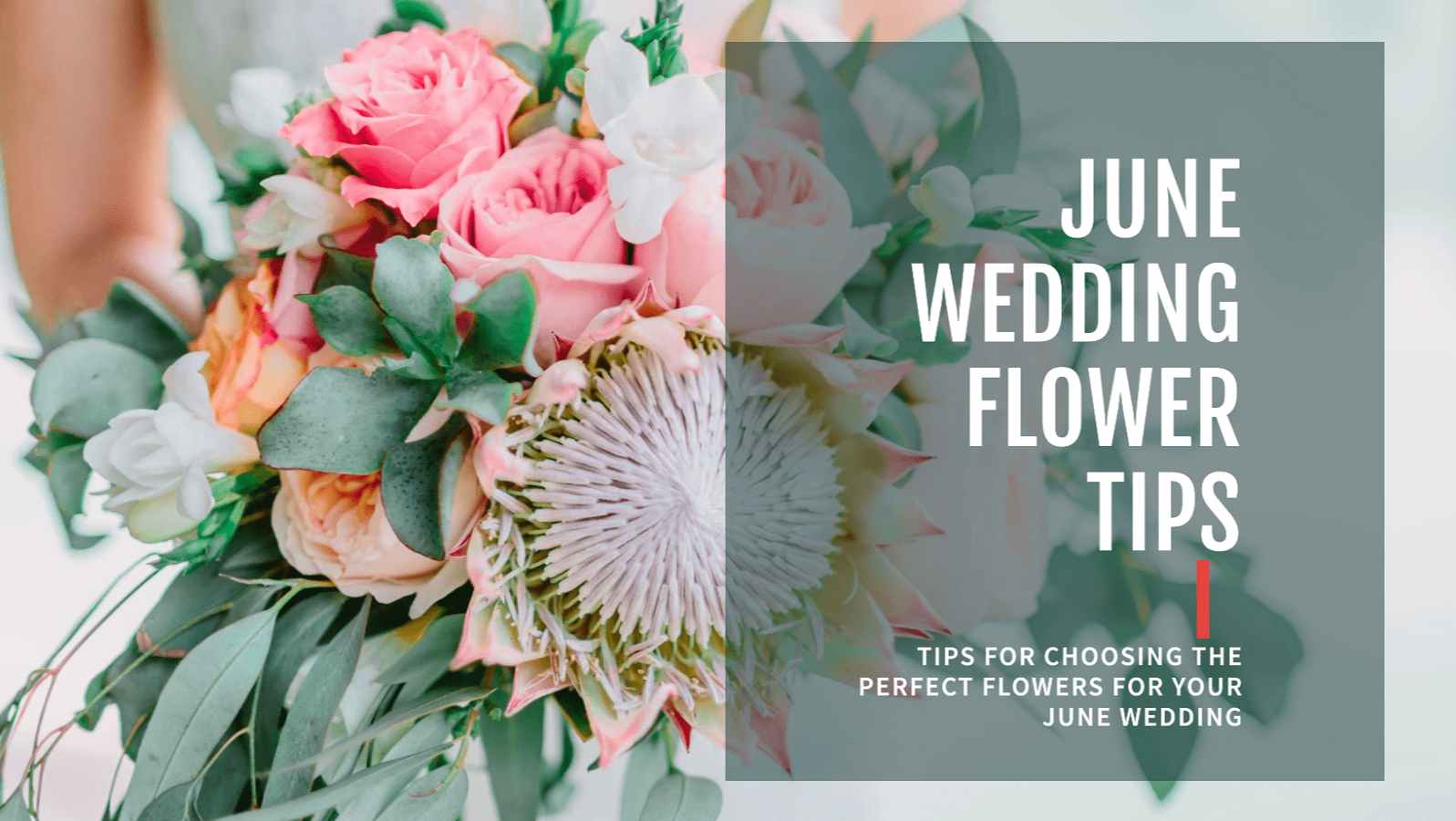 June Wedding Flowers Tips - by Lily's Florist