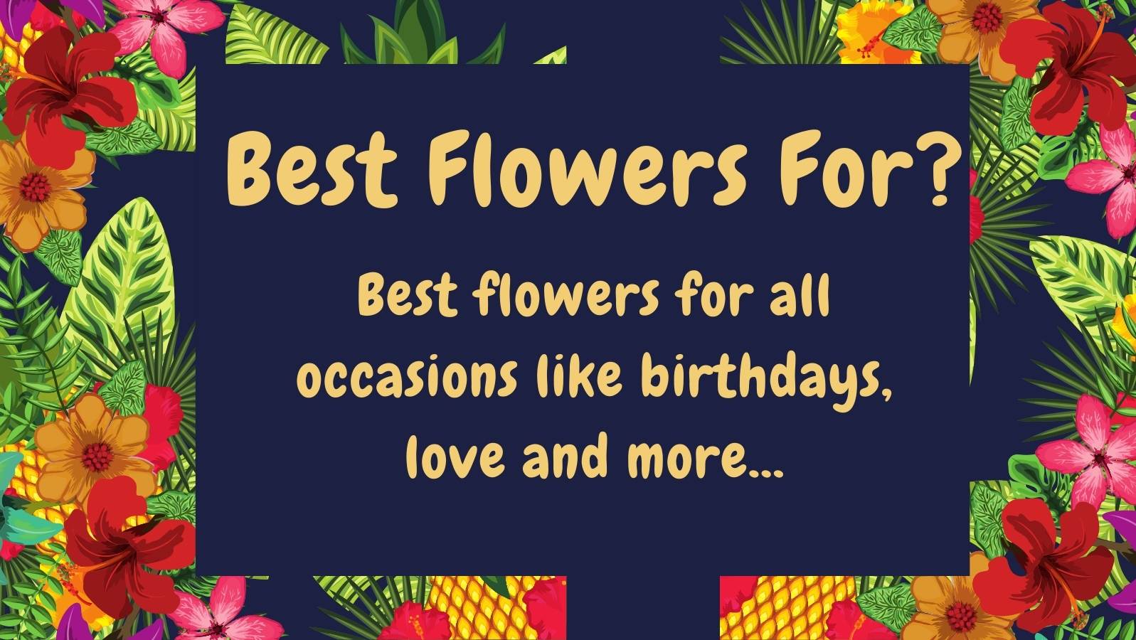 Guide to the Best Flowers For Any Occasion: Lily's Florist